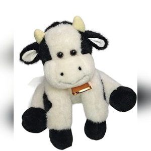 Russ | Toys | Russ Berrie Annabelle Plush Cow Wbell Stuffed Animal 8 ...